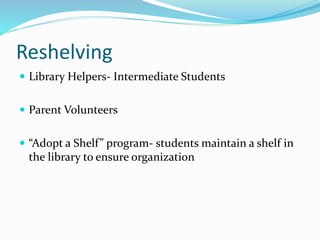 BCPS new librarian orientation training | PPTX