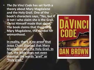 The Holy Grail Da Vinci Code