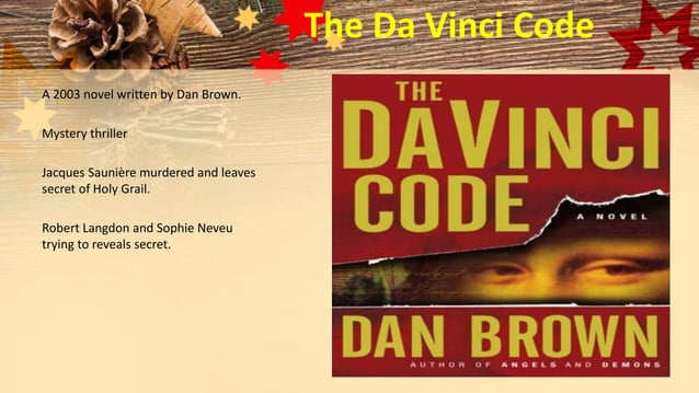 Religious controversy in The Da Vinci Code and The Satanic Verses | PPTX