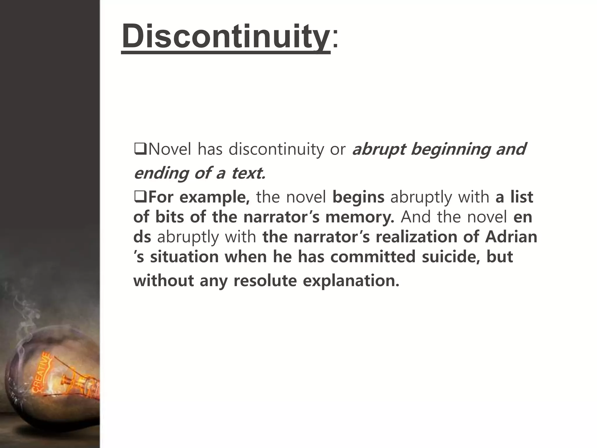 Sense of an Ending | PPTX