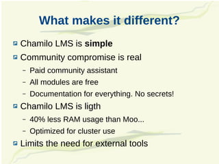 New features in Chamilo 1.9.2 | PPT