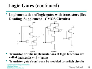 new logic gates presentation basic gate universal gate.ppt