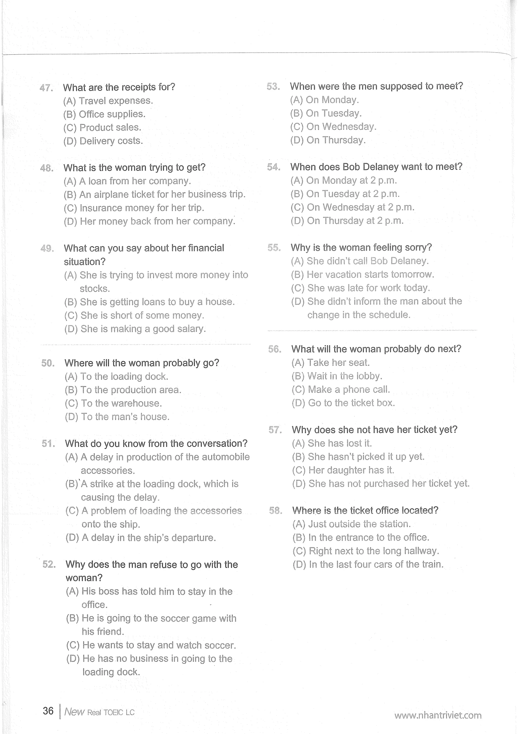 New longman real toeic lc | PDF