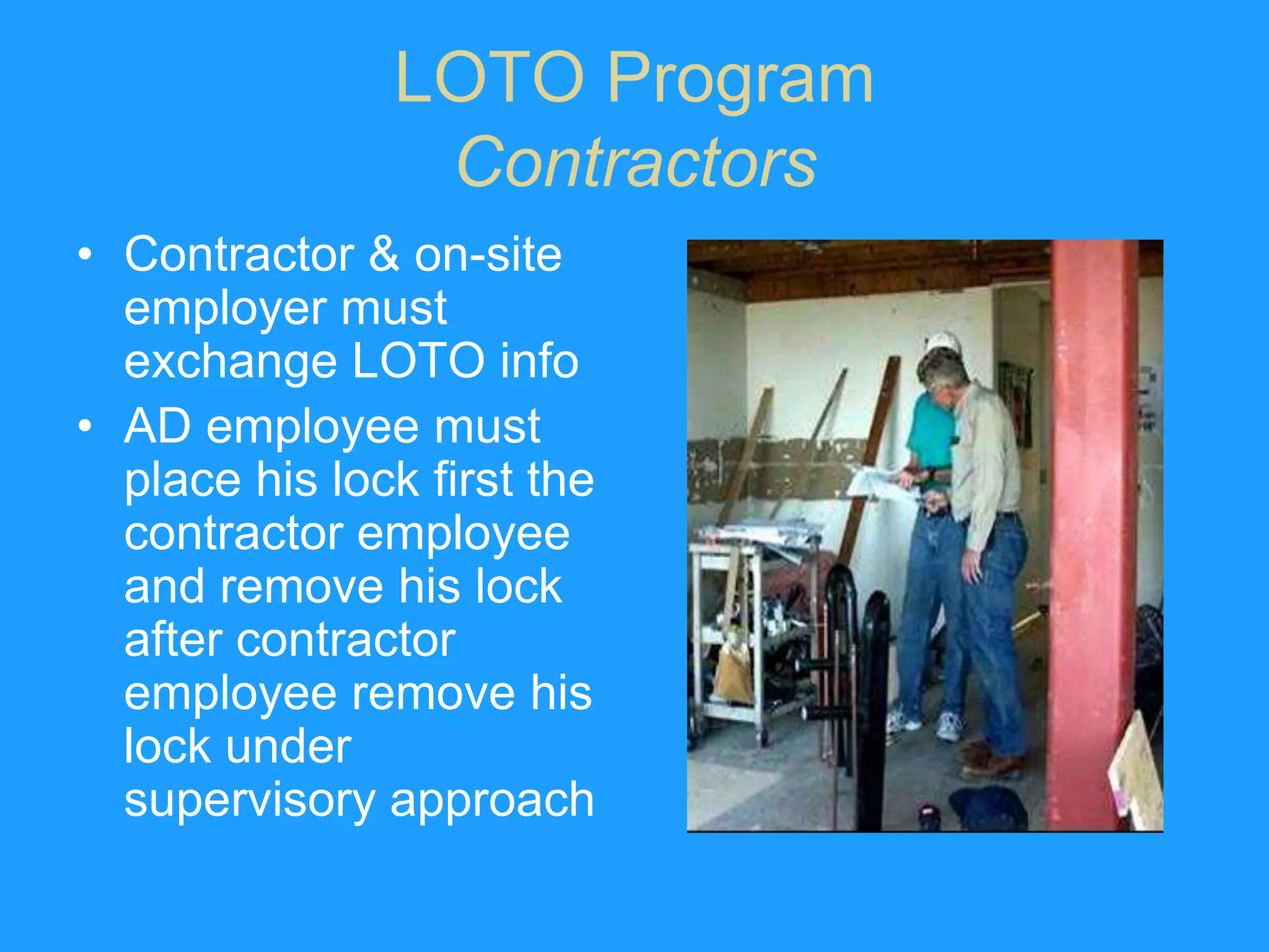 LOTO Training | PPTX