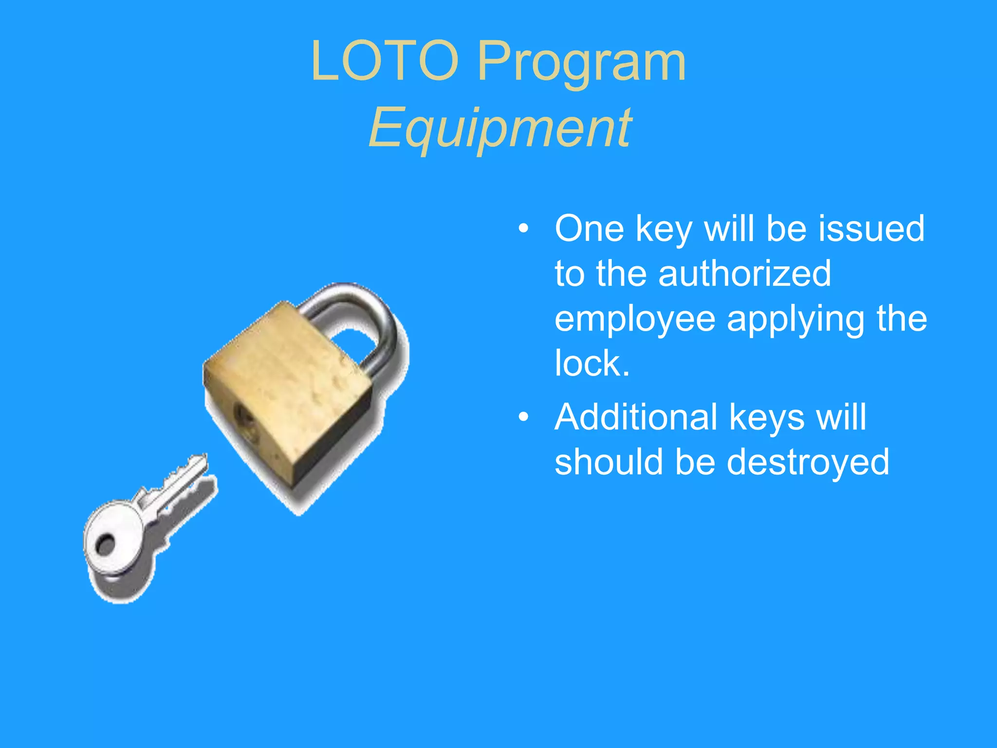 LOTO Training | PPTX