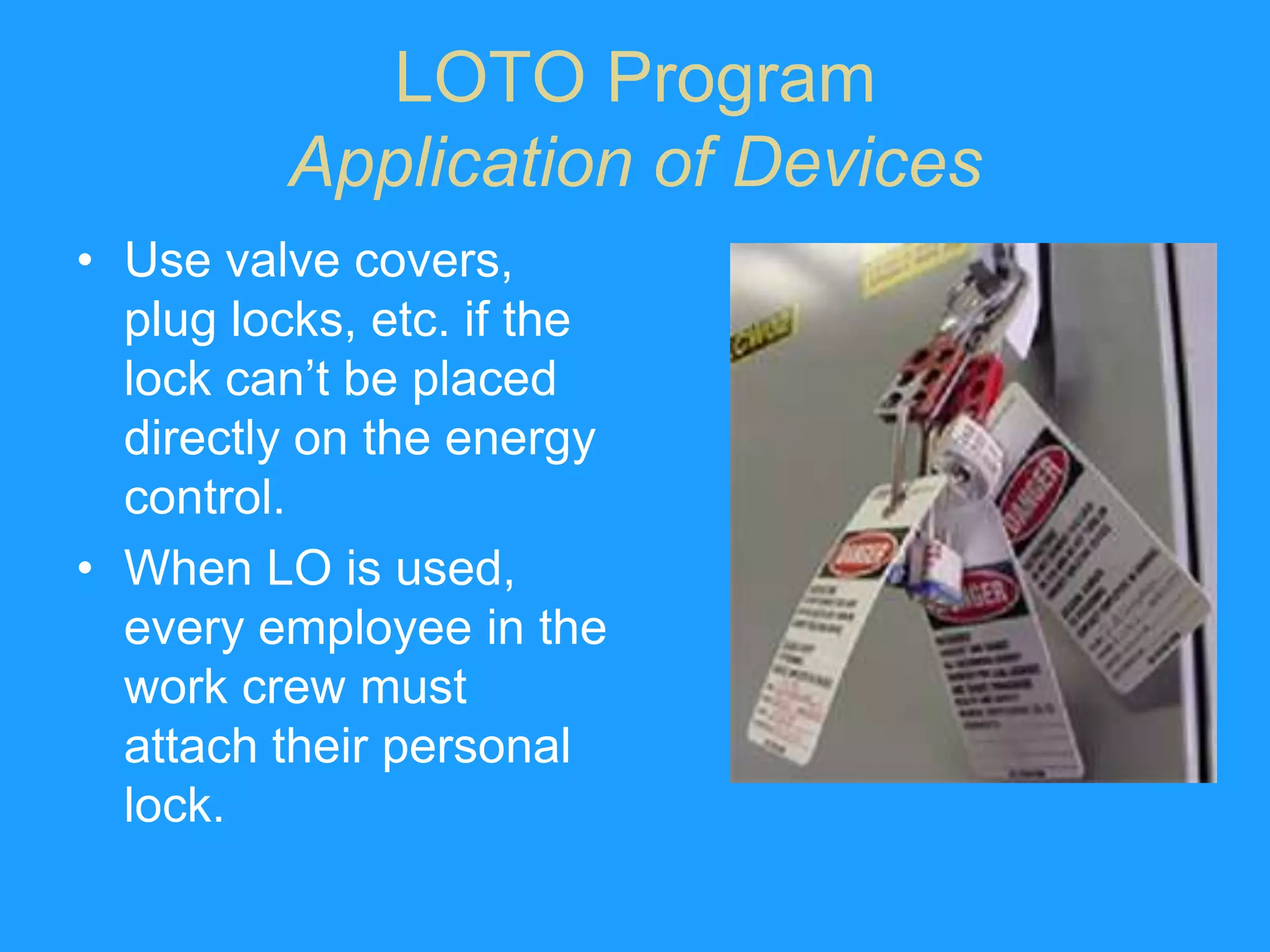 LOTO Training | PPTX