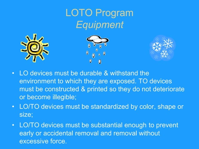 LOTO Training | PPTX | Physics | Science