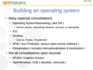 Newlug presentation- OpenSolaris | PDF | Operating Systems | Computer ...