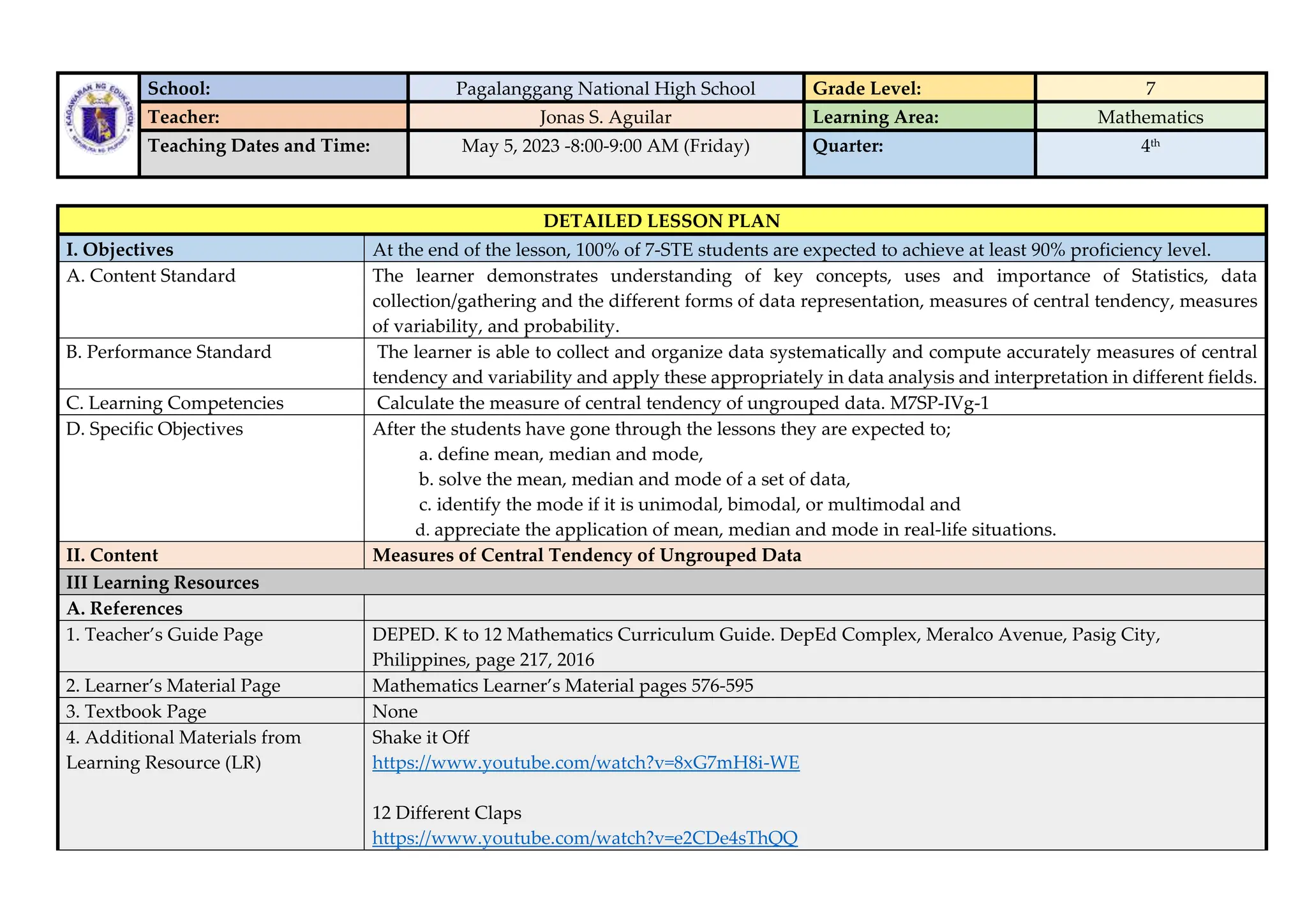 Newly-EDITED-DLP-FINAL-DEMO-Quarter-4-Module_1_Measures-of-Central-Tendency-of-Ungrouped-Data-1 ...
