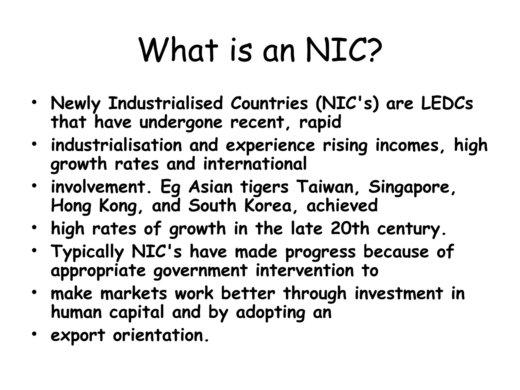Newly Industrialised Countries 1233256504987187 1 | PPT