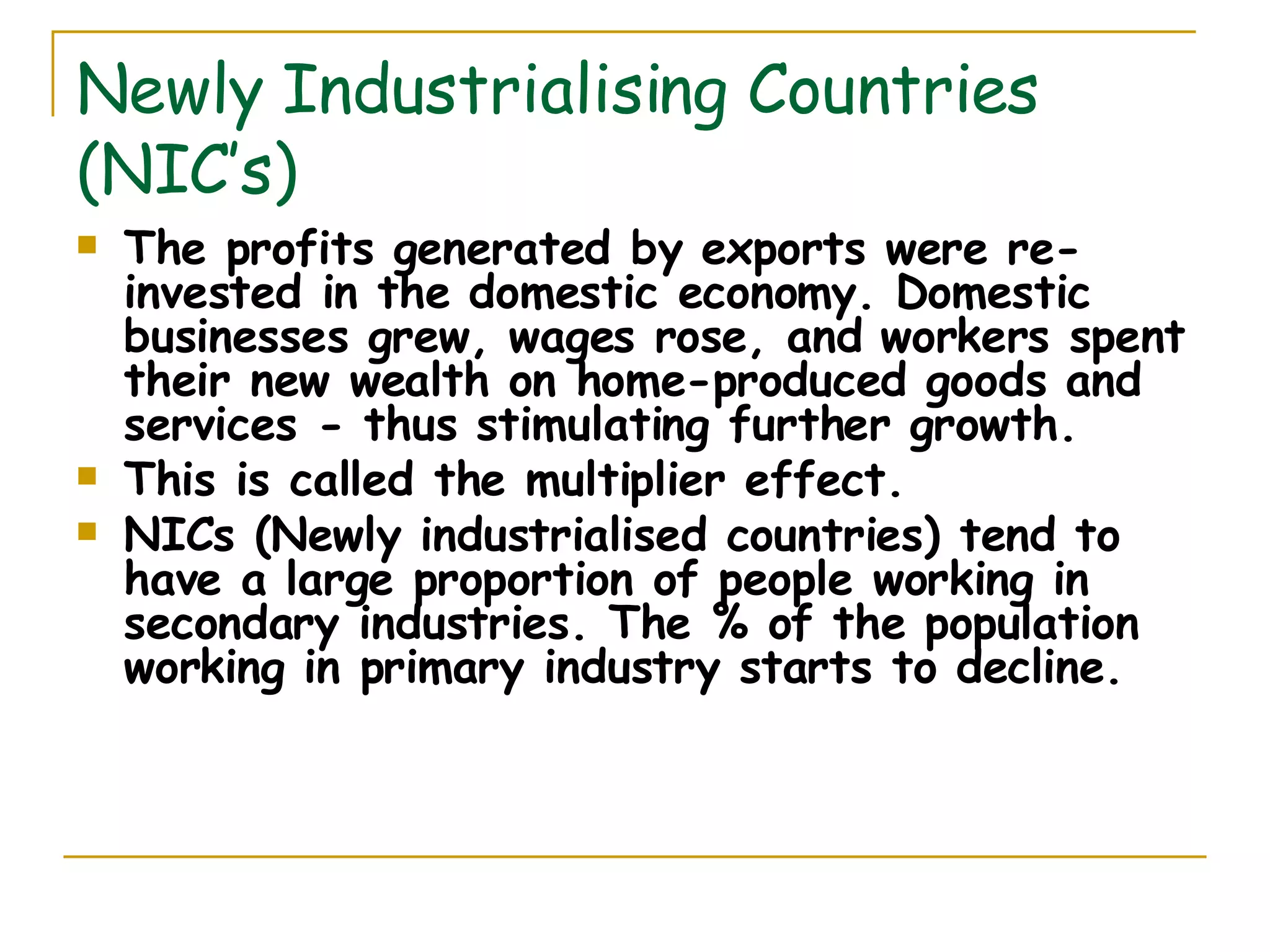 Newly Industrialising Countries | PPT