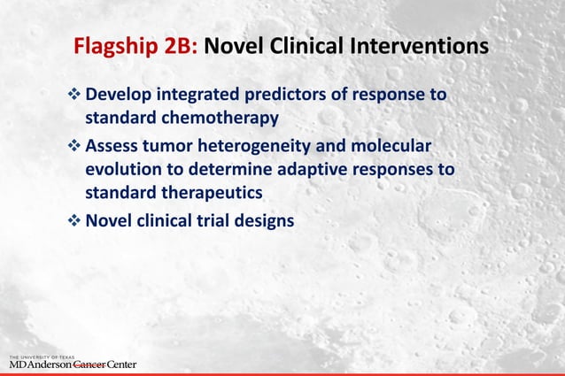 Newly Diagnosed: Ovarian Cancer 101, Gordon Mills, MD, PhD | PPT