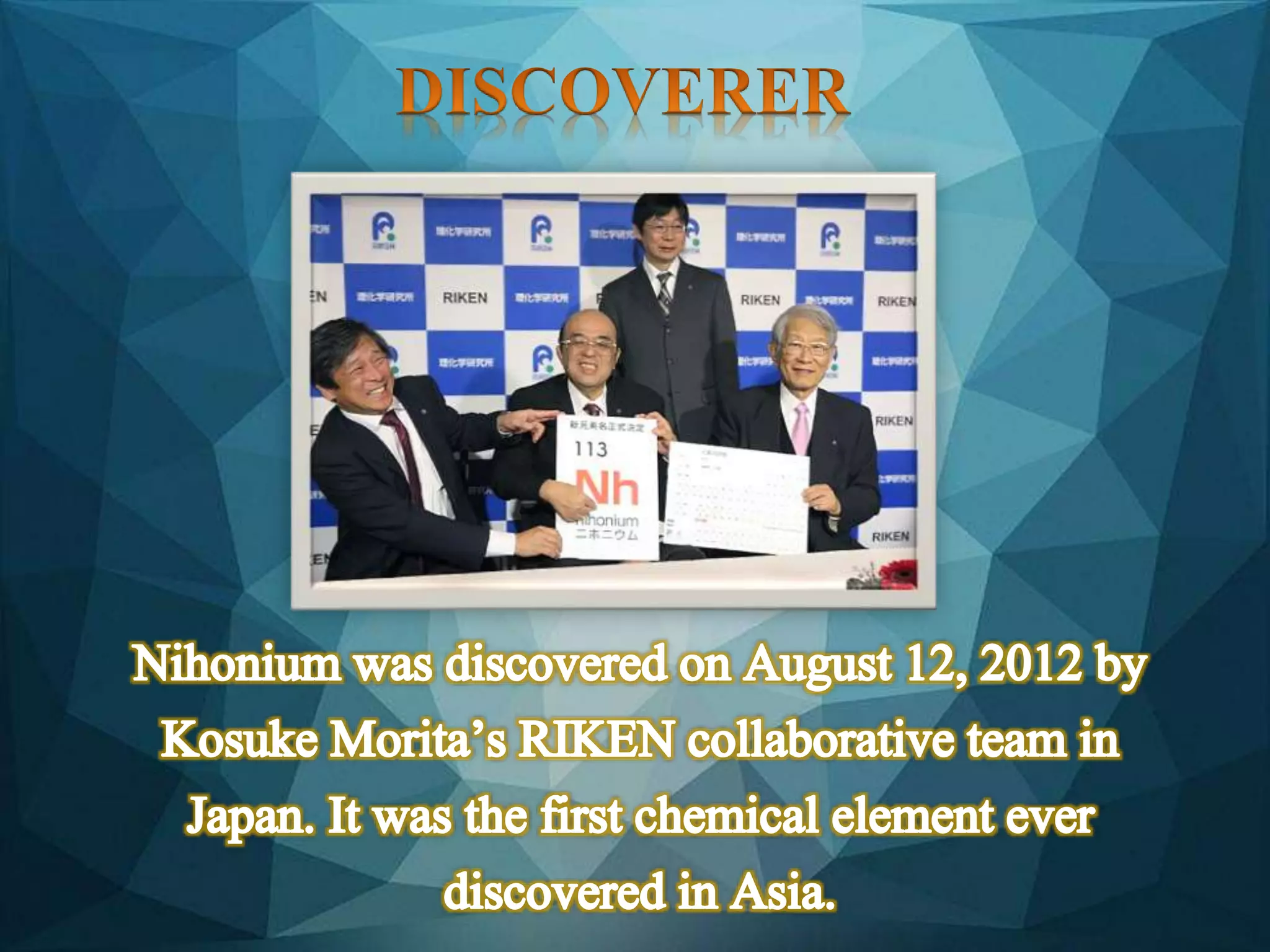 Newly discovered elements | PPTX | Chemistry | Science