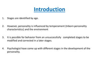 shaping of personality | PPTX