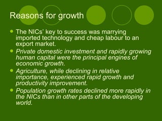 Newly Industrialised Countries | PPT
