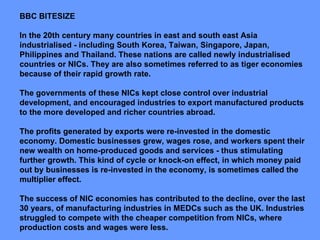 Newly Industrialising Countries | PPT