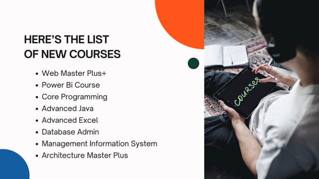 Newly Launched Courses at ADMEC Multimedia Institute | PPT