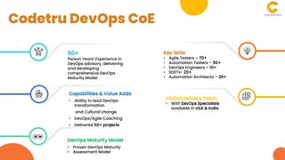 DevOps Consulting Services | Automation Services - Codetru | PPT