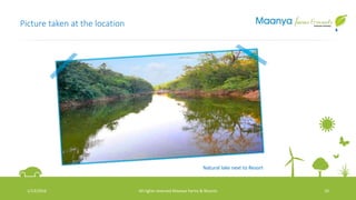 maanya farms and resorts | PPTX