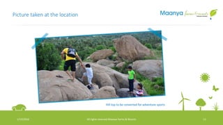 maanya farms and resorts | PPTX