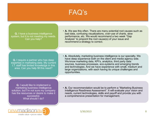 New Madison Ave: Marketing, Creative & Data Technologists