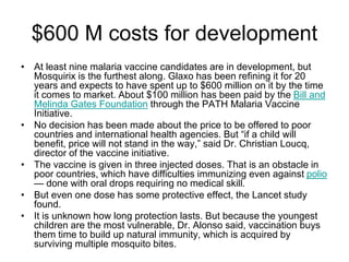 Antimalarial vaccines | PPT