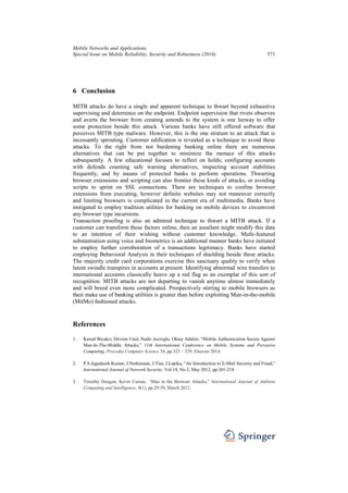 New Malicious Attacks on Mobile Banking Applications | PDF