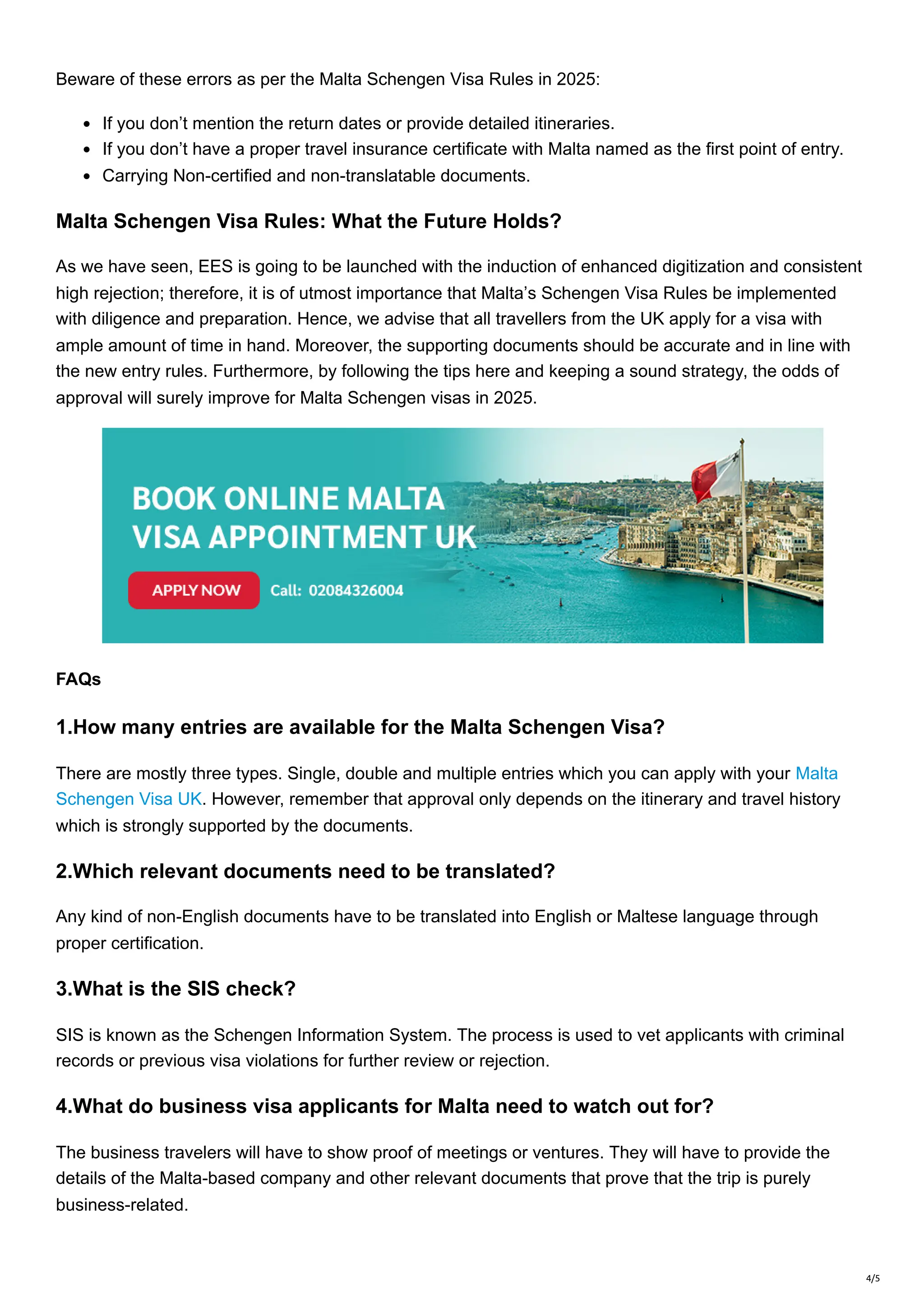 New Malta Schengen Visa Rules in 2025 You Should Know.pdf