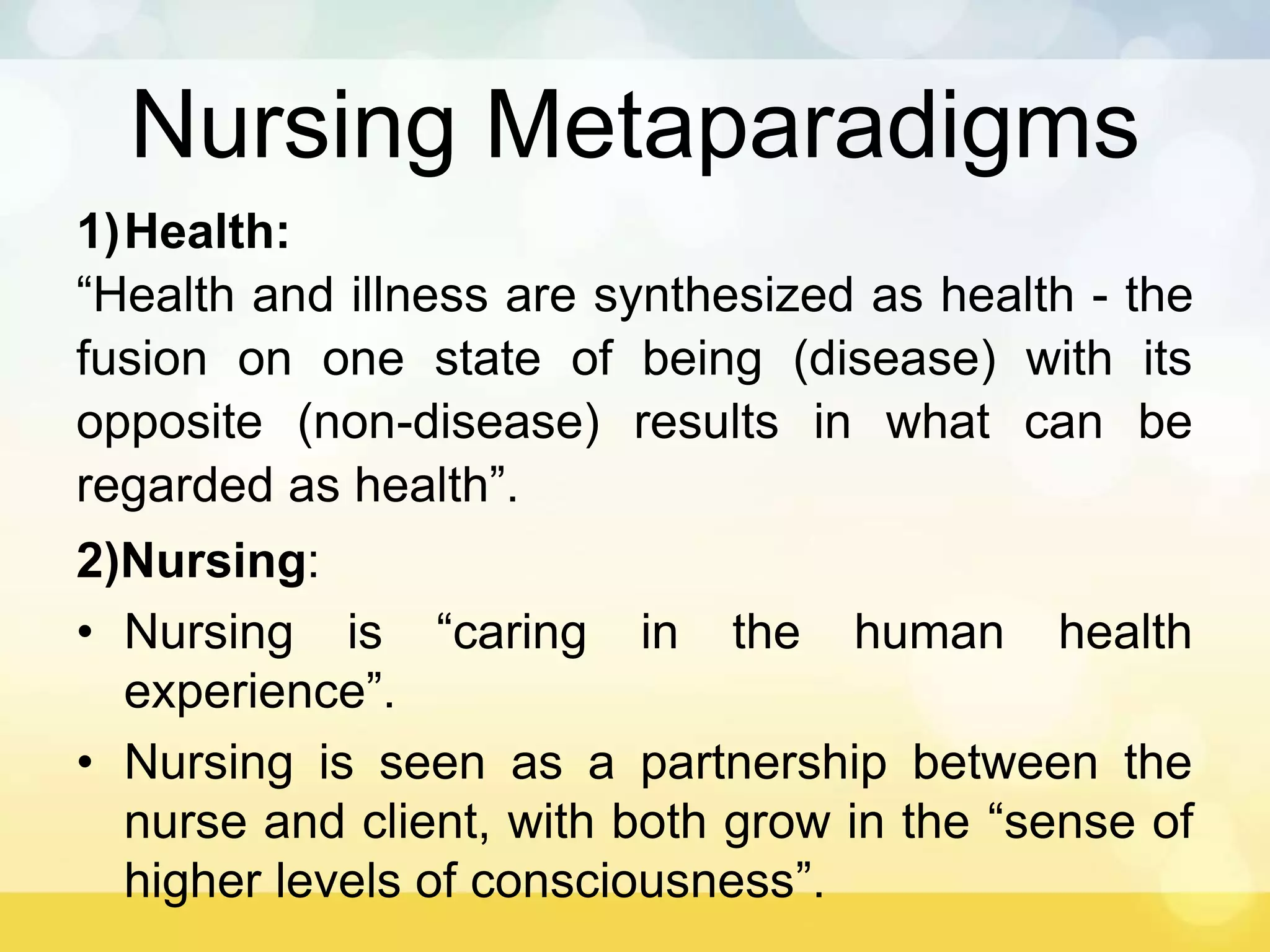 Newman’s theory of health as expanding consciousness | PPTX