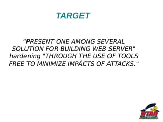 HARDENING IN APACHE WEB SERVER | PPT