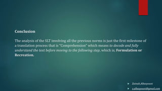 Peter Newmark translation theory | PPSX