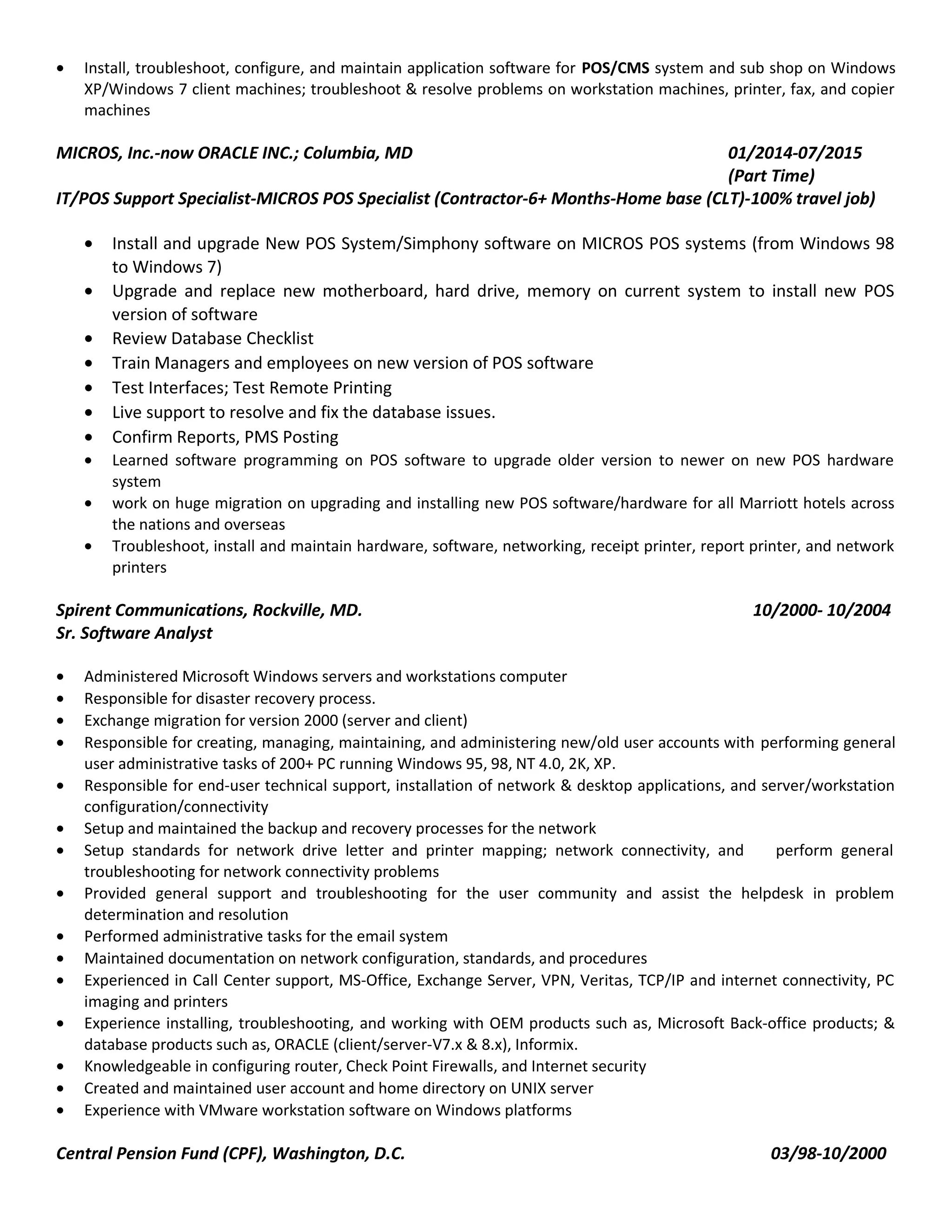 New master resume-rakesh | DOC