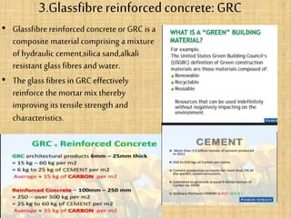 New materials used in building industry | PPT