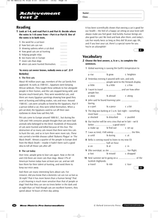 - New Matrix Pre-Intermediate Tests.pdf