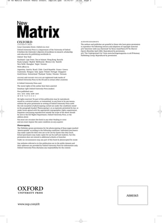 - New Matrix Pre-Intermediate Tests.pdf
