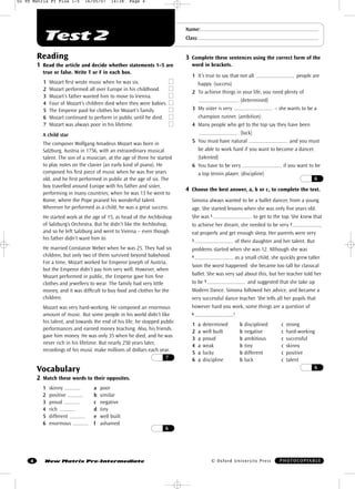 - New Matrix Pre-Intermediate Tests.pdf