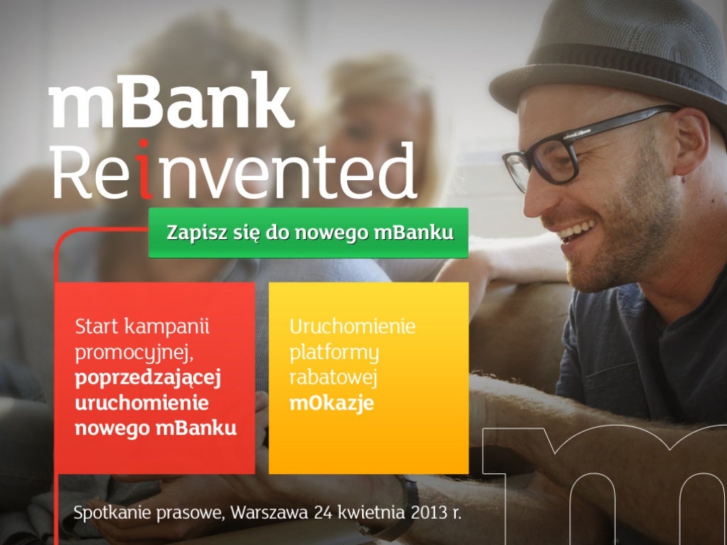 New #mBank - Pre-Launch Campaign Start