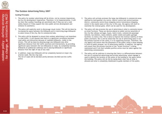 MCD Outdoor Advertisement Policy | PPT