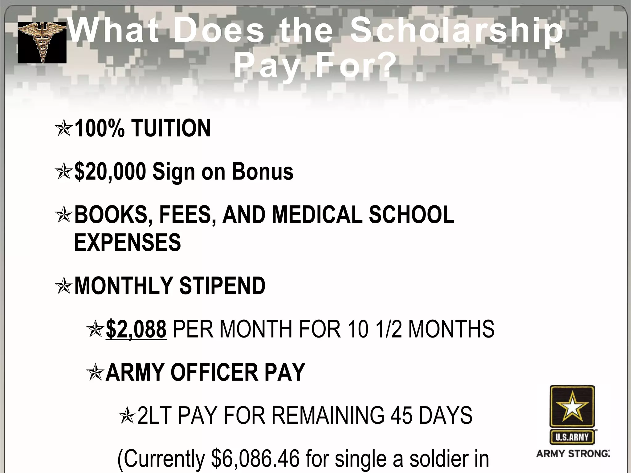 Army Medical HPSP | PPT