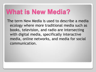 New media | PPT