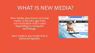 New media | PPTX