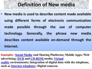 New media &bangladesh | PPTX