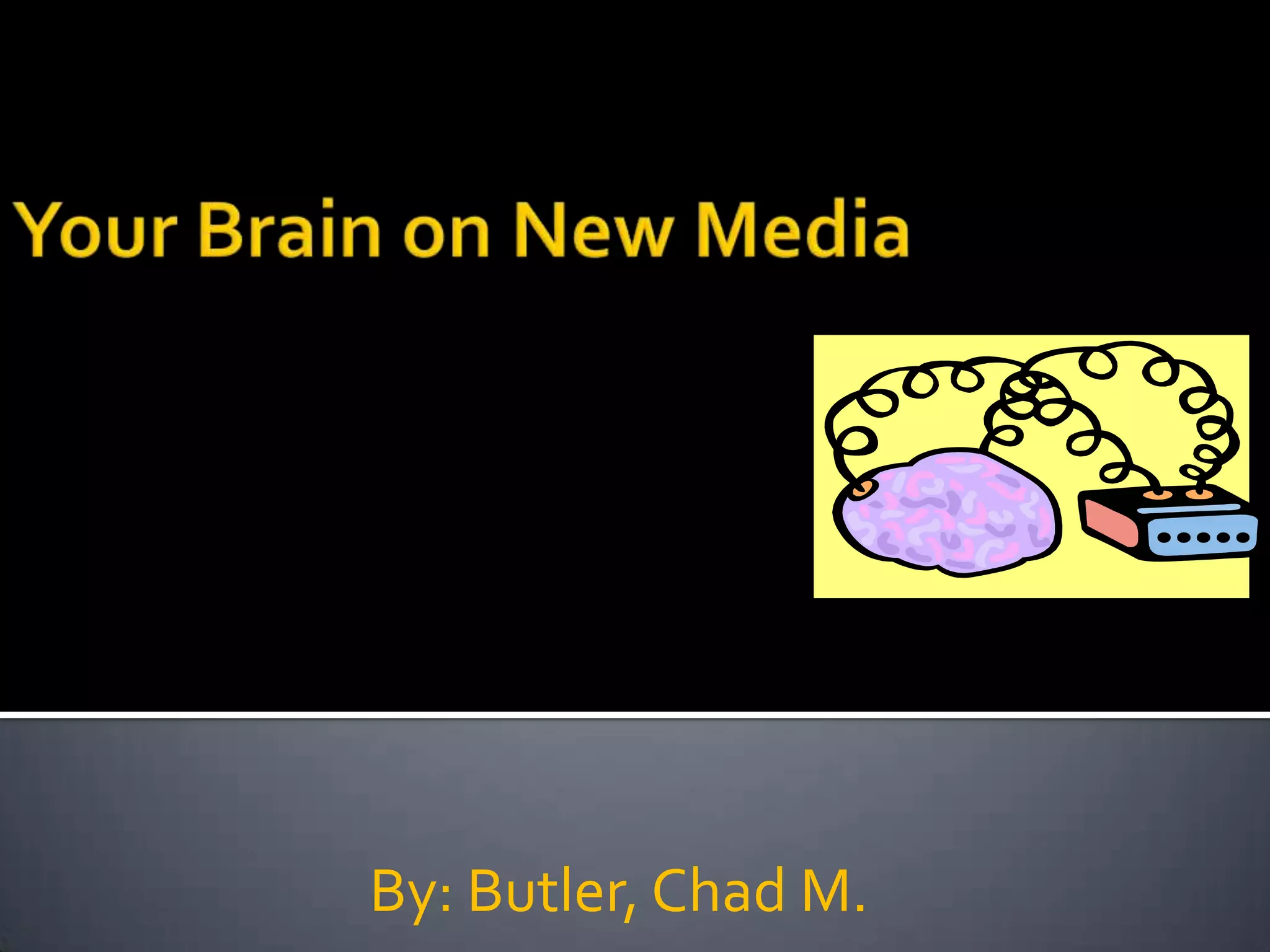 Newmedia powerpoint, infographics, final project. | PPTX