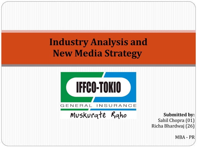 New Media Strategy for IFFCO-Tokio | PDF