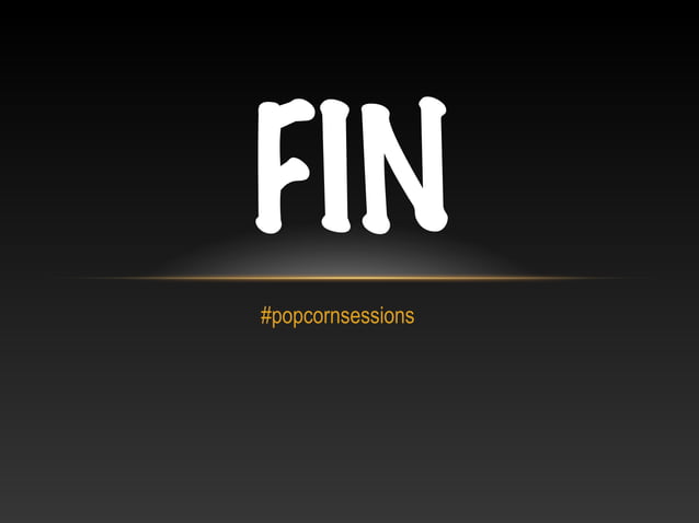 ABOUT POPCORNSESSIONS | PPT
