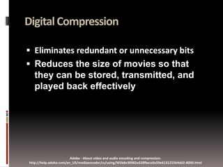 New Media Video Overview | PPTX | Video Software | Computer Software and Applications