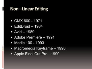 New Media Video Overview | PPTX | Video Software | Computer Software ...