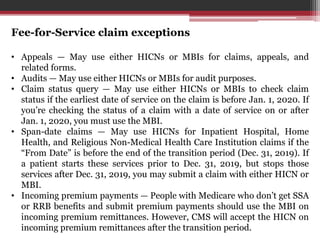 New medicare beneficiary identifiers (mbi) | PPT