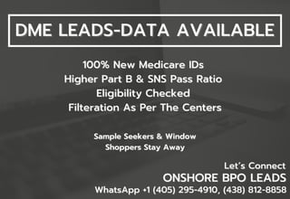 DME Leads | PPT