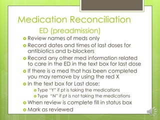 Medication Reconciliation Education | PPTX